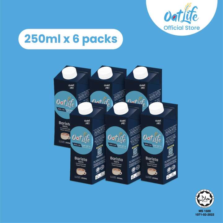 OatLife Oat M*lk Barista [6 x 250ml] | Lazada