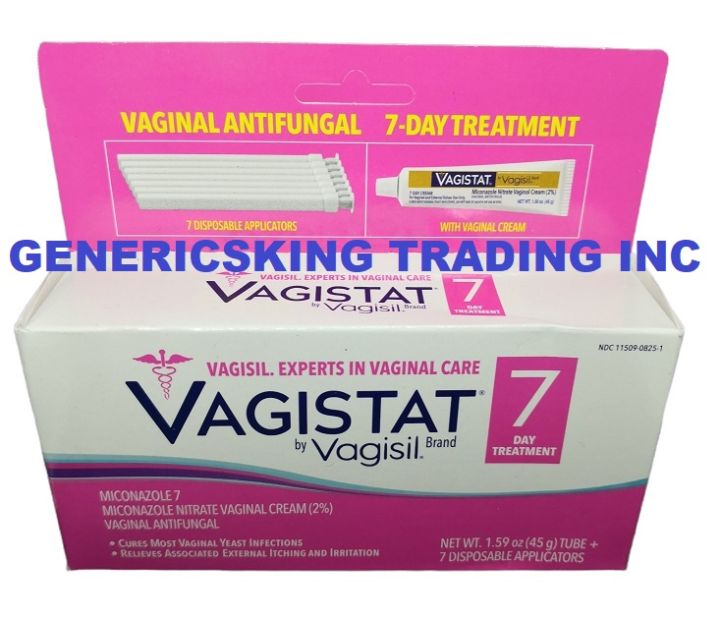 Vagistat 7 Day Vaginal Yeast Infection Cream 45g with 7 Disposable ...