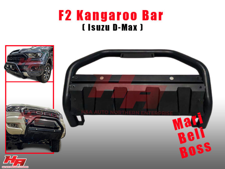 F2 Kangaroo Bar For Isuzu Dmax 2015-2019 & Isuzu Dmax 2021 | Lazada