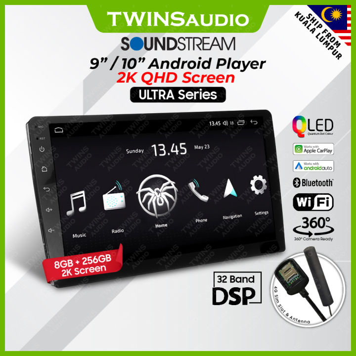 Soundstream ANZUO ULTRA 2K QLED Android Player System Support 360 ...