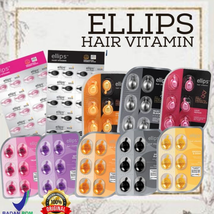 Ellips Hair Vitamin with (Pro Keratin Complex) Kemasan Blister ...