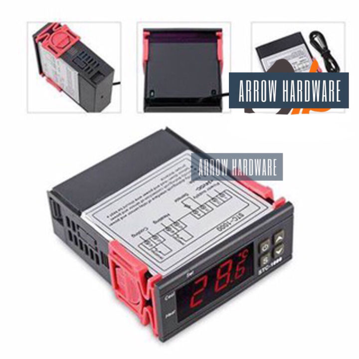 STC-1000 110V/220V Digital Thermostat Temperature Controller Thermometer Thermoregulator ...