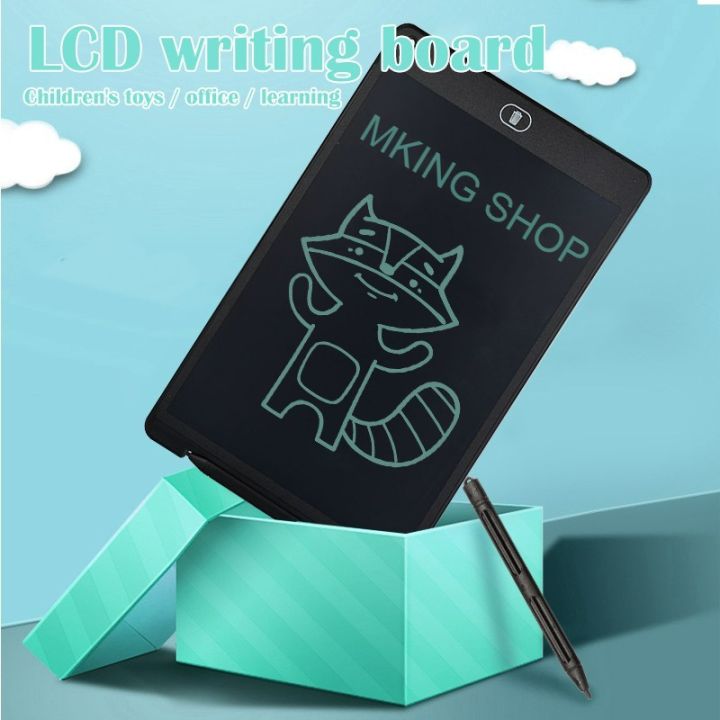 LED Kids 8.5 Inch LCD Writing Tablet Drawing Graffiti Graphic Board ...