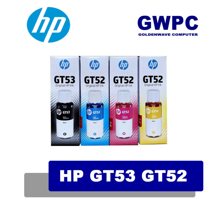 HP GT53XL GT53 GT52 Genuine Ink Bottle GT-53 GT-52 GT-53XL | Lazada PH