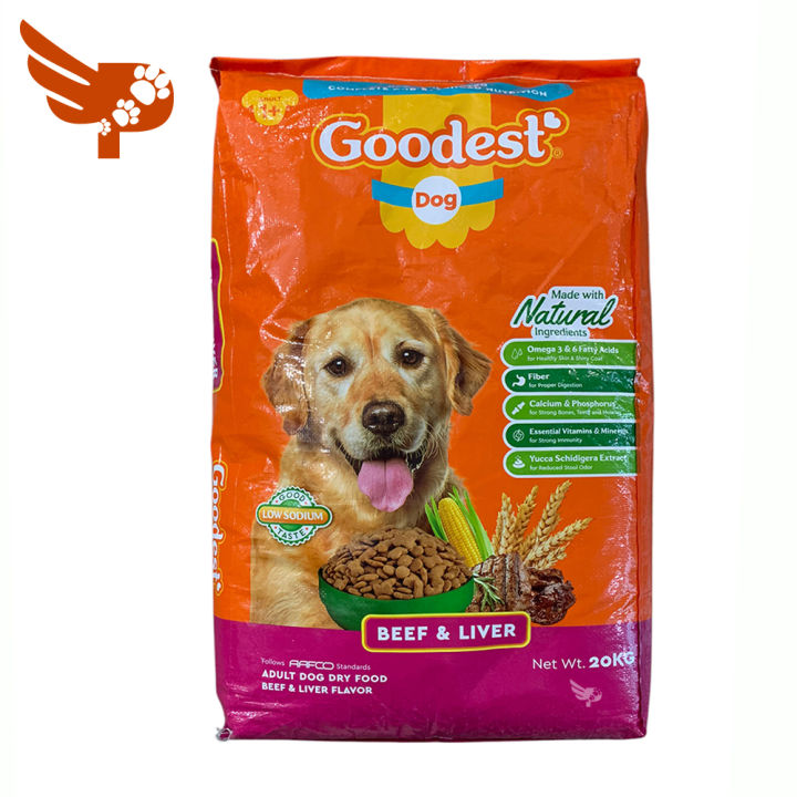 Goodest Dog 1kg Repacked - Beef & Liver Flavor - Adult Dog Dry Food ...