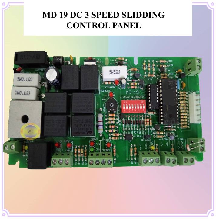 Autogate Control Panel-MD19 DC 3 Speed Slidding Control Panel | Lazada
