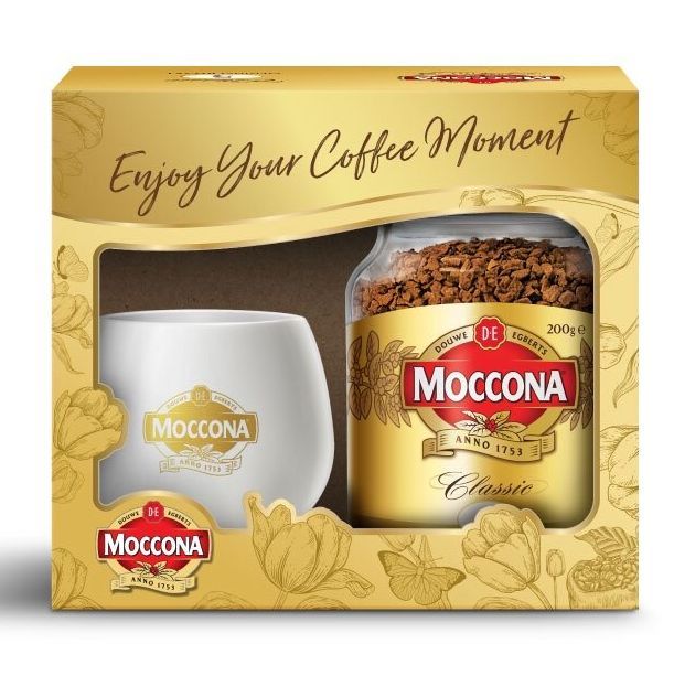 Moccona Classic 5 Medium Roast Instant Coffee (Giftset) มอคโคน่า ...