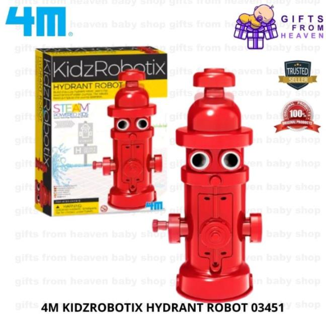 4M KIDZROBOTIX HYDRANT ROBOT 03451 | Lazada
