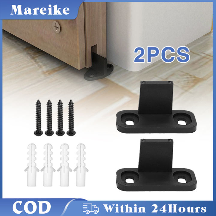 2Pcs Sliding Door Guide Bottom Sliding Barn Door Floor Guides for All ...