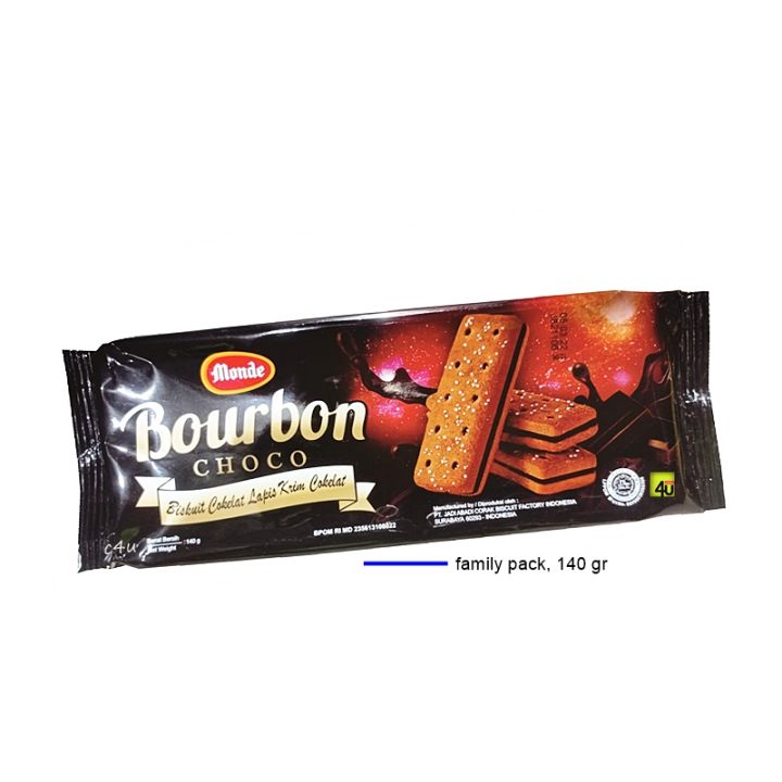 Monde Bourbon CHOCO - 140 gr BISKUIT COKELAT | Lazada Indonesia