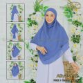 BISA COD Hijab Frensh Khimar Tali Kode ALIYA Bahan Ceruty Babydoll ...