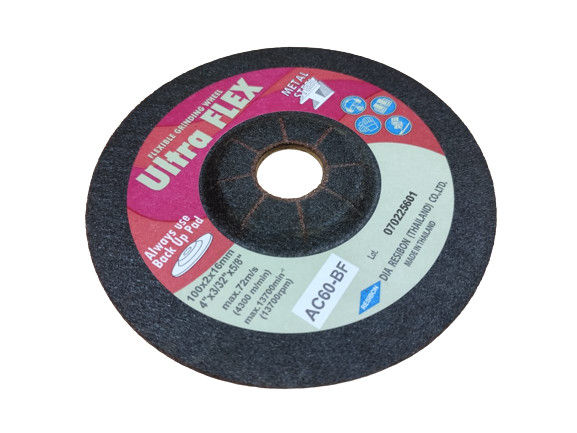 AK-Mata Gurinda 4" Inch Batu Gerinda Ultra Flex Flexible AC60-BF Metal ...