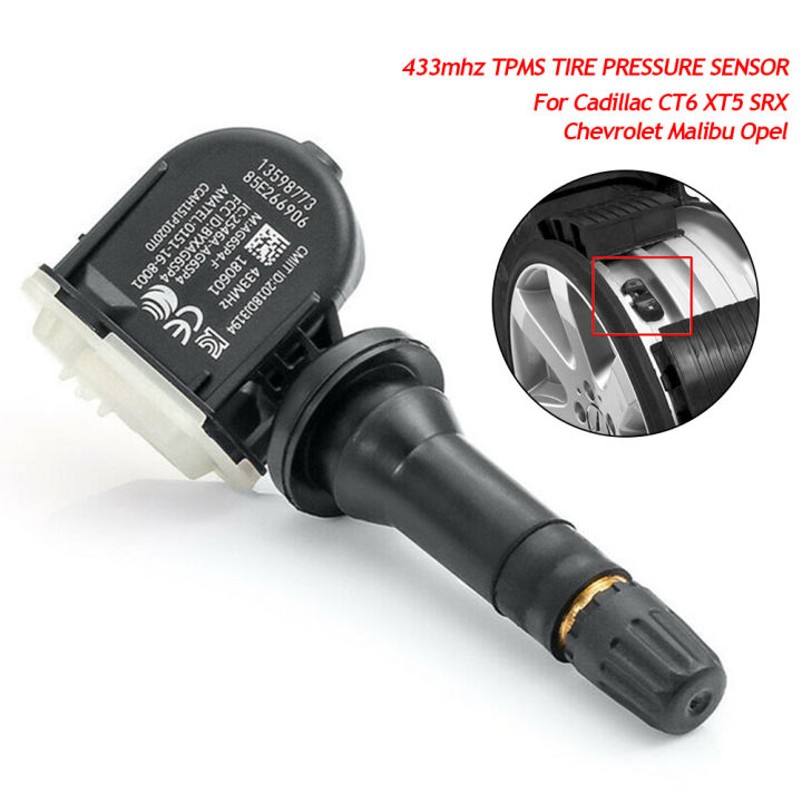 BC 1Pc 433mhz Tpms Tire Pressure Monitoring Sensor For Cadillac CT6 XT5 ...