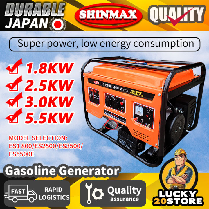 Portable Generator Gasoline For Home 220V Double Protection System High ...