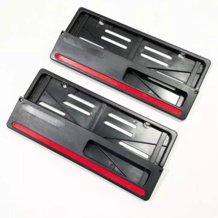 plat nomor motor list merah biru putih tempat plat nomor motor | Lazada ...