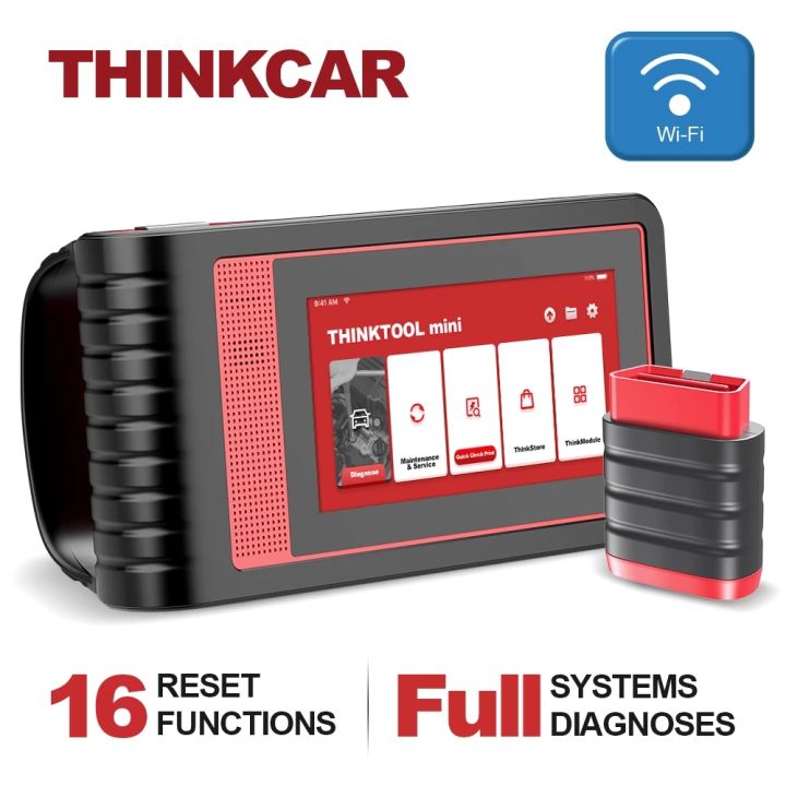 THINKCAR Thinktool Mini OBD2 Active Test ECU Coding Full System Scanner ...