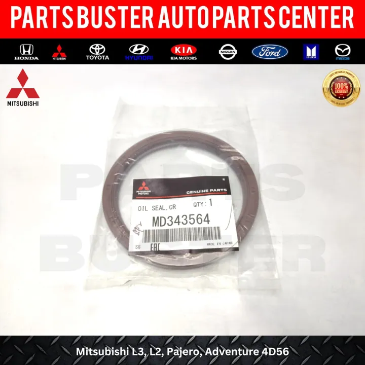 Genuine Crankshaft Oil Seal Rear (80x96x9) for Mitsubishi L3, L2 ...