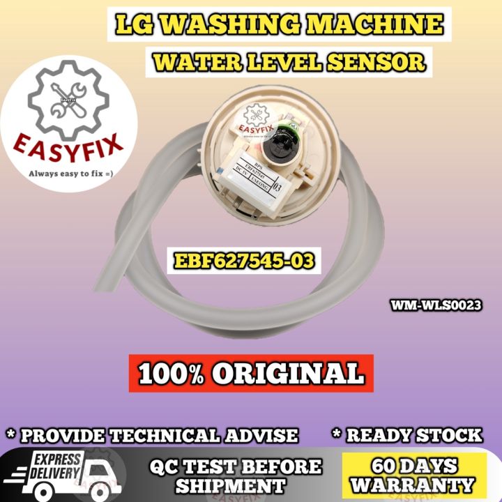 EBF627545 03 (ORIGINAL!!) LG WATER LEVEL SENSOR WASHING MACHINE AIR ...