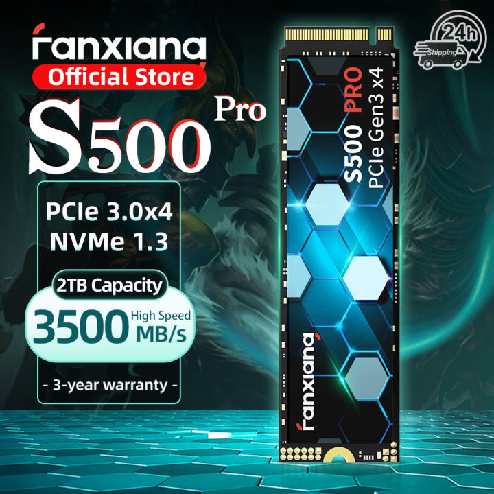 Fanxiang S500 Pro 3500MB/s SSD 2TB 1TB 512GB M.2 2280 NVMe PCIe3.0x4 ...