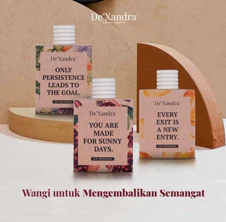 DEXANDRA Air Freshner 80ml Long Lasting / Dexandar Viral / Air ...