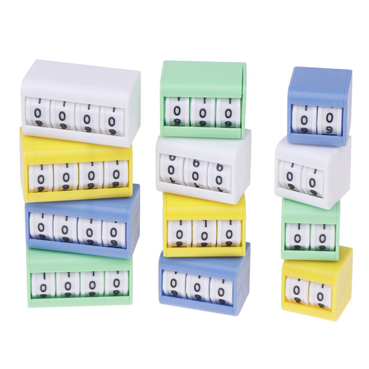 TrekTribe 2 3 4 Digits Counters Board Game Score Counter Manual ...