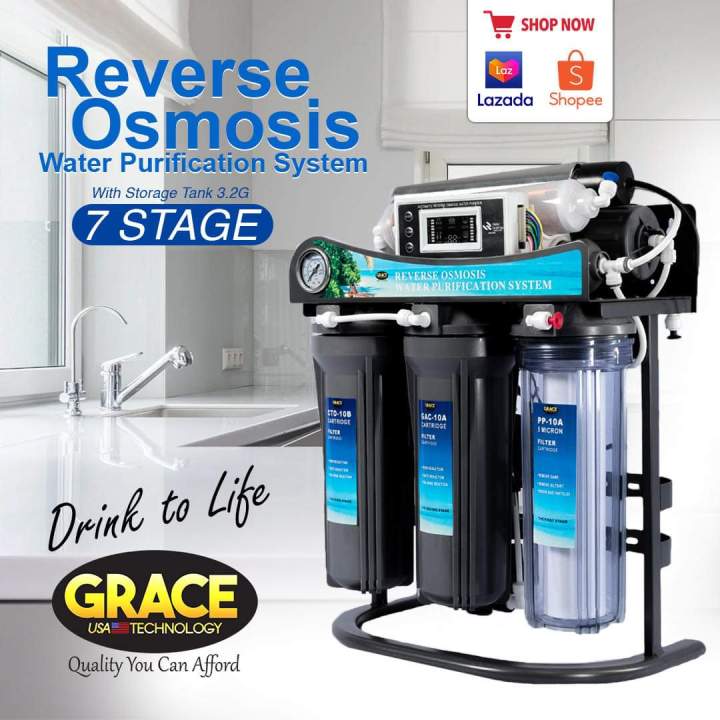 GRACE REVERSE OSMOSIS WATER PURIFICATION SYSTEM | Lazada PH