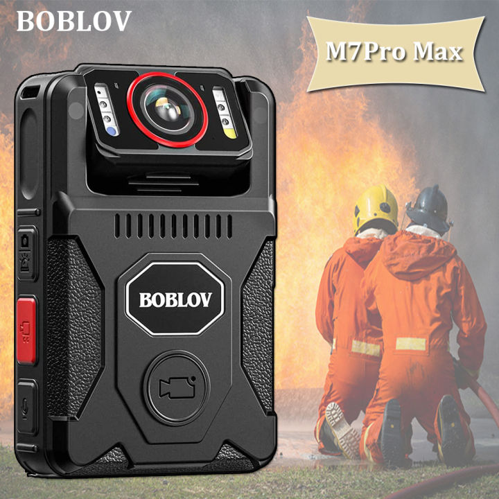 BOBLOV M7 Pro MAX 4K GPS Body Worn Camera with Remote Control, HD 2196P ...