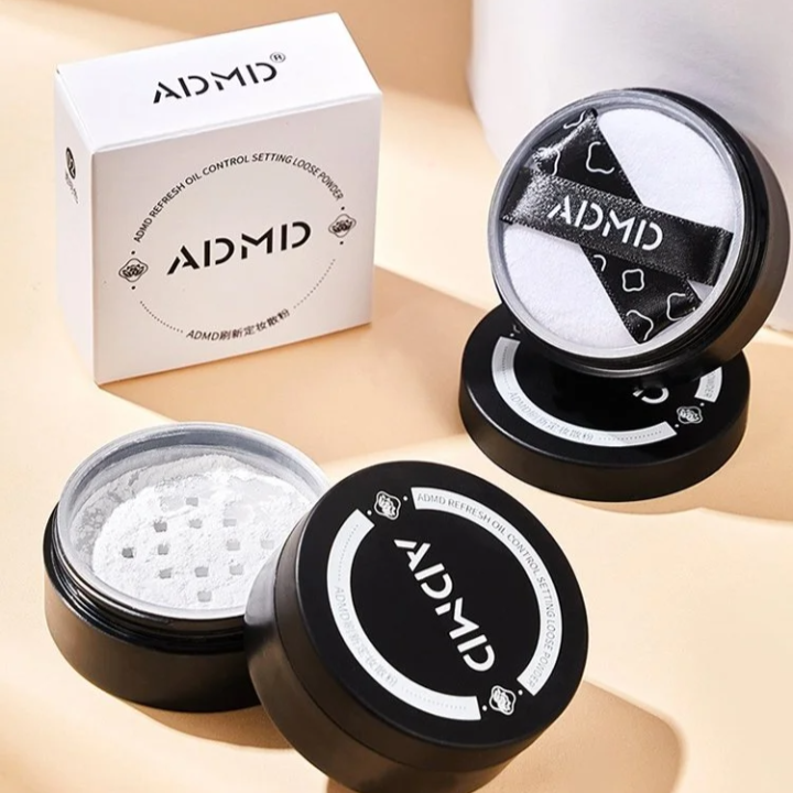 Student Loose Powder Refreshing Oil Control Long Lasting Fixing Powder ...