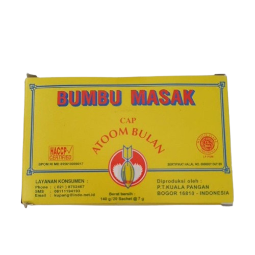 Bumbu Atom 1 dus Bumbu masak cap atom bulan | Lazada Indonesia