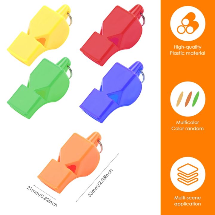 (FTPU) 50 Pcs Non-Nuclear Professional Referee Whistle Fox Whistle ...