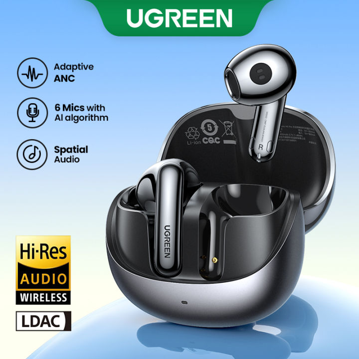 UGREEN HiTune H6 Pro Hybrid Wireless Bluetooth 5.3 Headset Dual ...