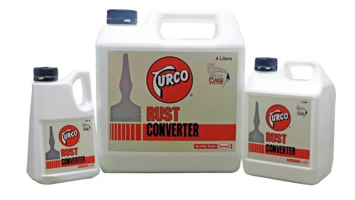 Turco Rust Converter (1/2L-1L) The Ultimate Metal Care System Water ...