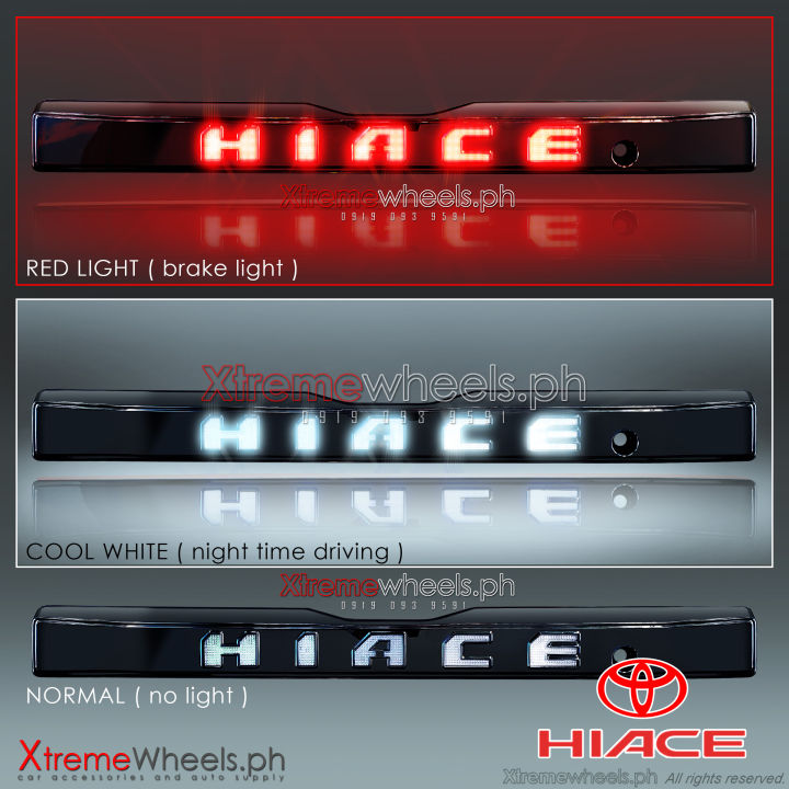 Toyota Hi-ace Commuter Deluxe / GL / Super Grandia / Elite 2019 to 2025 ...