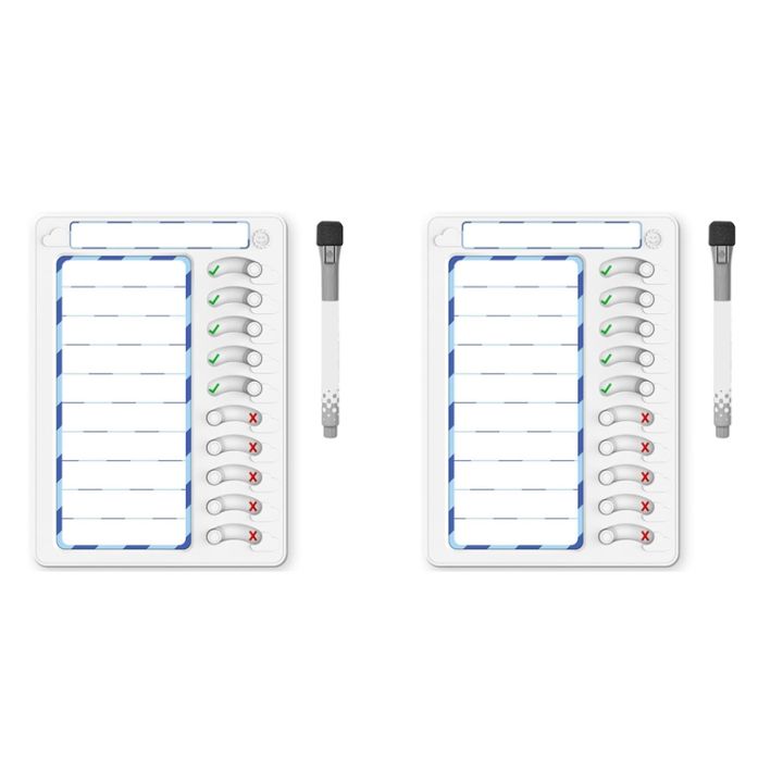 (HMXQ) 2X Erasable Chore Chart for Kids to Do List Routine Task ... (HMXQ) 2X Erasable Chore Chart for Kids to Do List Routine Task ...