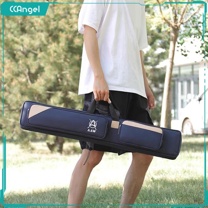 CCAngel Pool Cue Case 1/2 Club Bag Portable Anti Scratch Protective ...