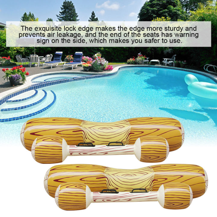 Interesting Inflatable Floating Water Toy Swimming Pool Raft for Double ...