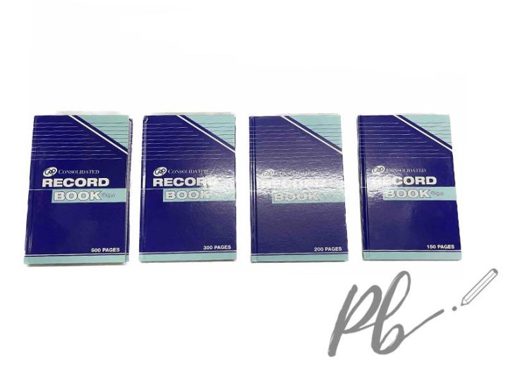Officemate / Veco Record Book Logbook (also available in Mini Size ...