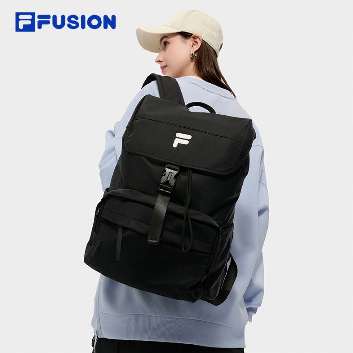 FILA FUSION BACKPACK Unisex Backpack (Black) | Lazada Singapore