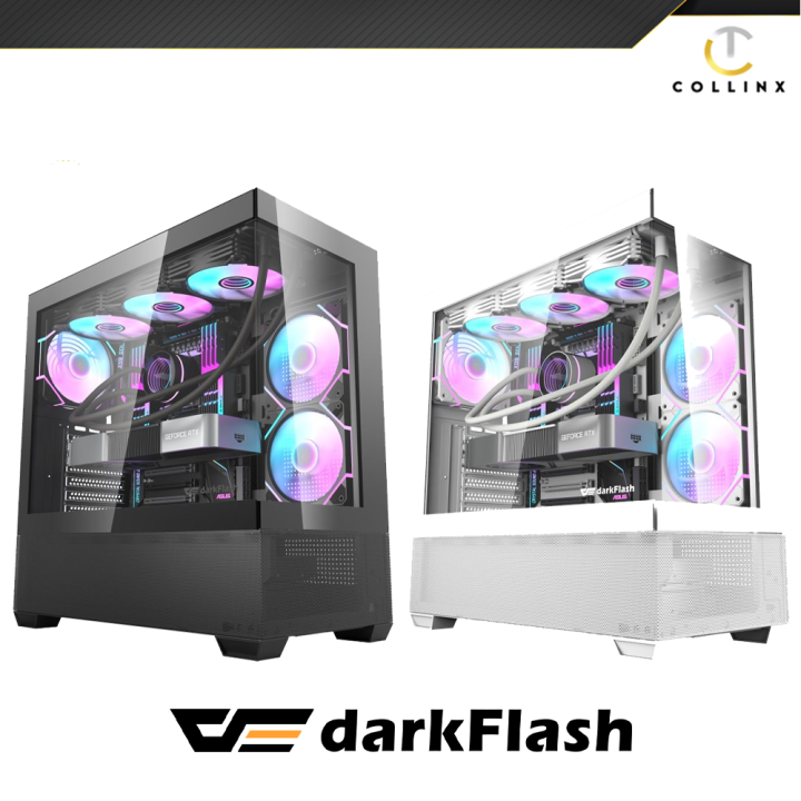 DARKFLASH DS900 AIR Case Desktop Case | 270-degree Panoramic design ...