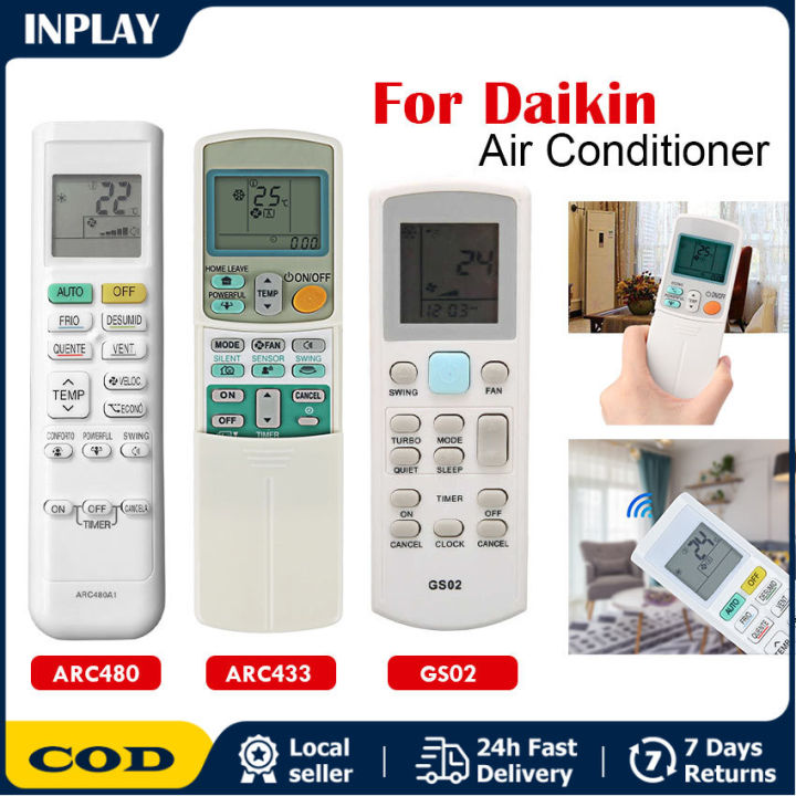 Daikin Aircon Remote Control ARC433 Daikin Air Conditioner Remote ...