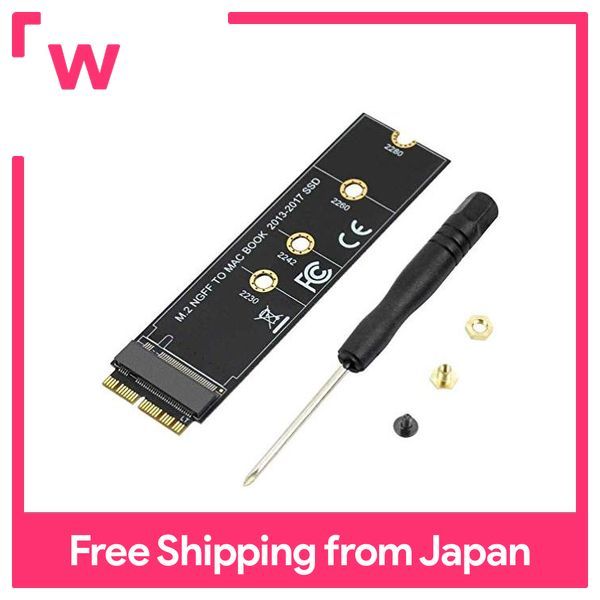 NVMe M.2 NGFF SSD to MacBook AIR 2013-2017 model PRO A1465 A1466 A1502 ...