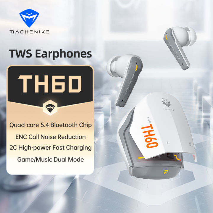 [DELIVER IN 3 DAYS]MACHENIKE TH60 Bluetooth 5.4 Wireless Earphones TWS ...