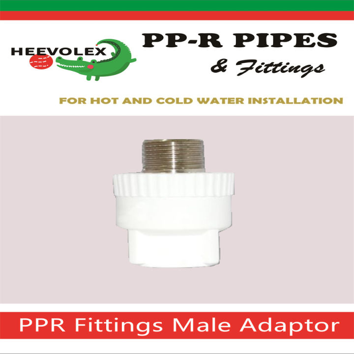 HEEVOLEX PPR Fittings Male Threaded Adapter 20-63mm | Lazada PH