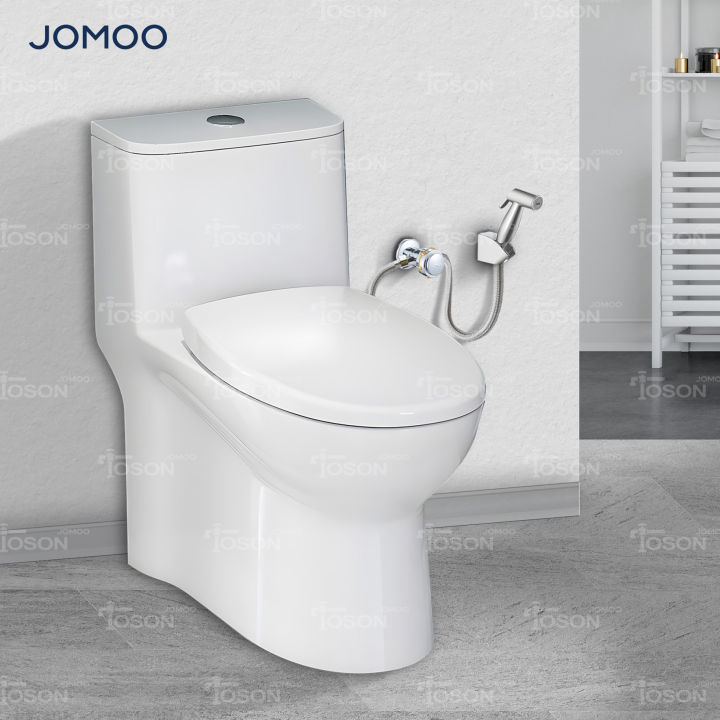 Jomoo Kloset Duduk Monoblok Clloset Duduk Bahan Keramik Hemat Air | Lazada Indonesia