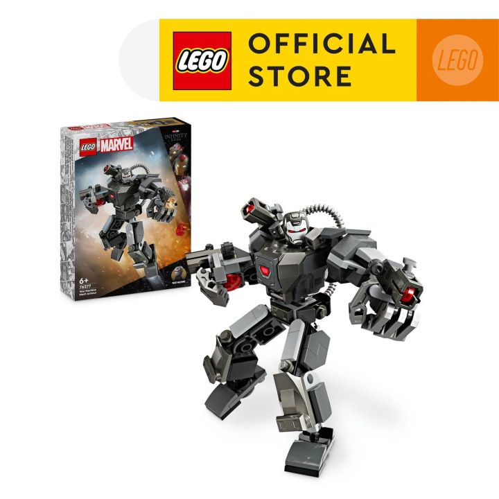 LEGO Super Heroes Marvel 76277 War Machine Mech Armour (154 Pieces ...