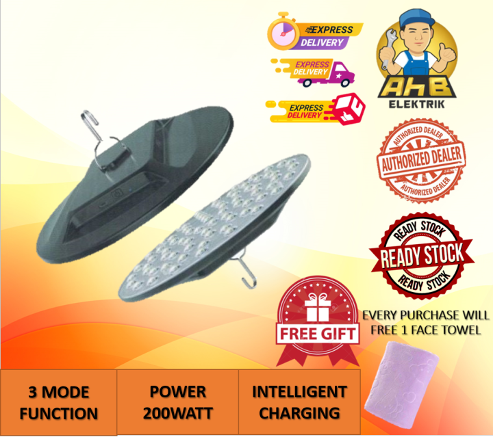 GBL LN-313 Intelligent Charging LED USB Ultrathin UFO Emergency Lamp ...