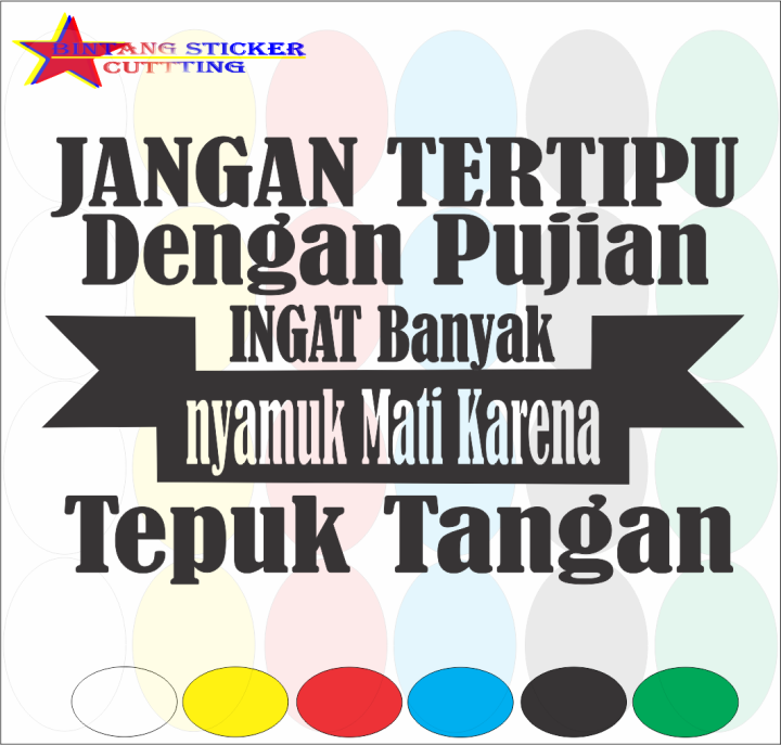 Cutting Sticker Mobil Sticker Murah Kualitas Sticker Terbaru Tulisan ...