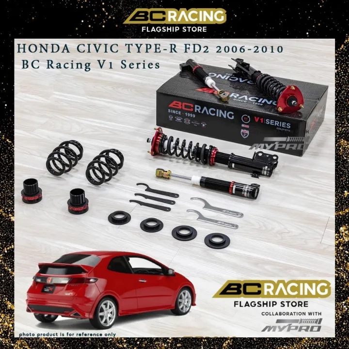 HONDA CIVIC TYPE-R FD2 2006-2010 BC Racing V1 Series High Low Soft Hard ...