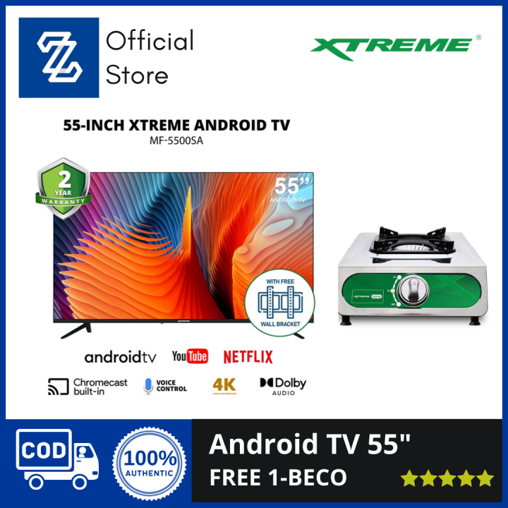 Xtreme Android TV 55" (MF-5500SA) | Lazada PH