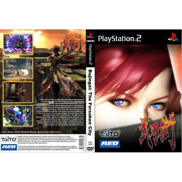 Ps2 Bujingai The Forsaken City | Lazada